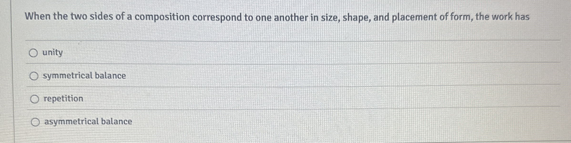 Solved When the two sides of a composition correspond to one | Chegg.com
