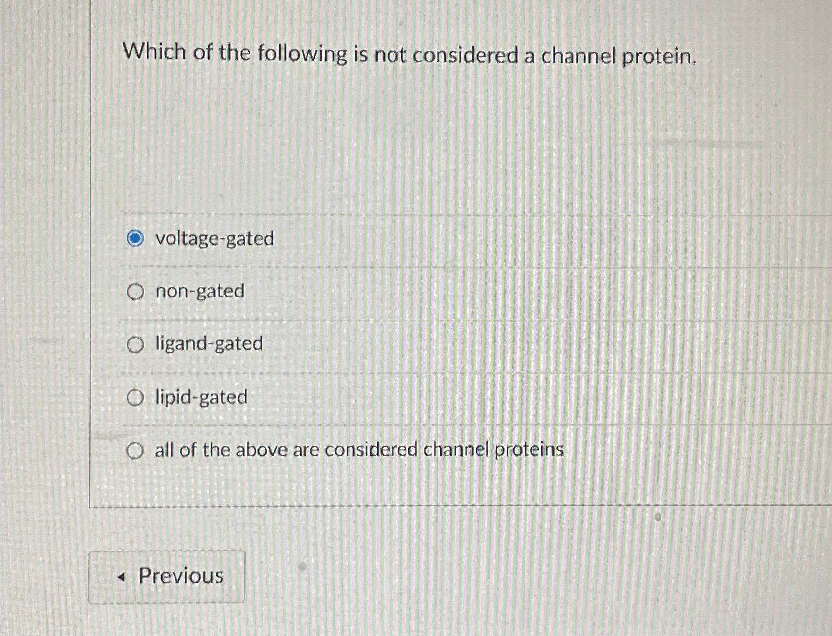 Solved Which of the following is not considered a channel | Chegg.com