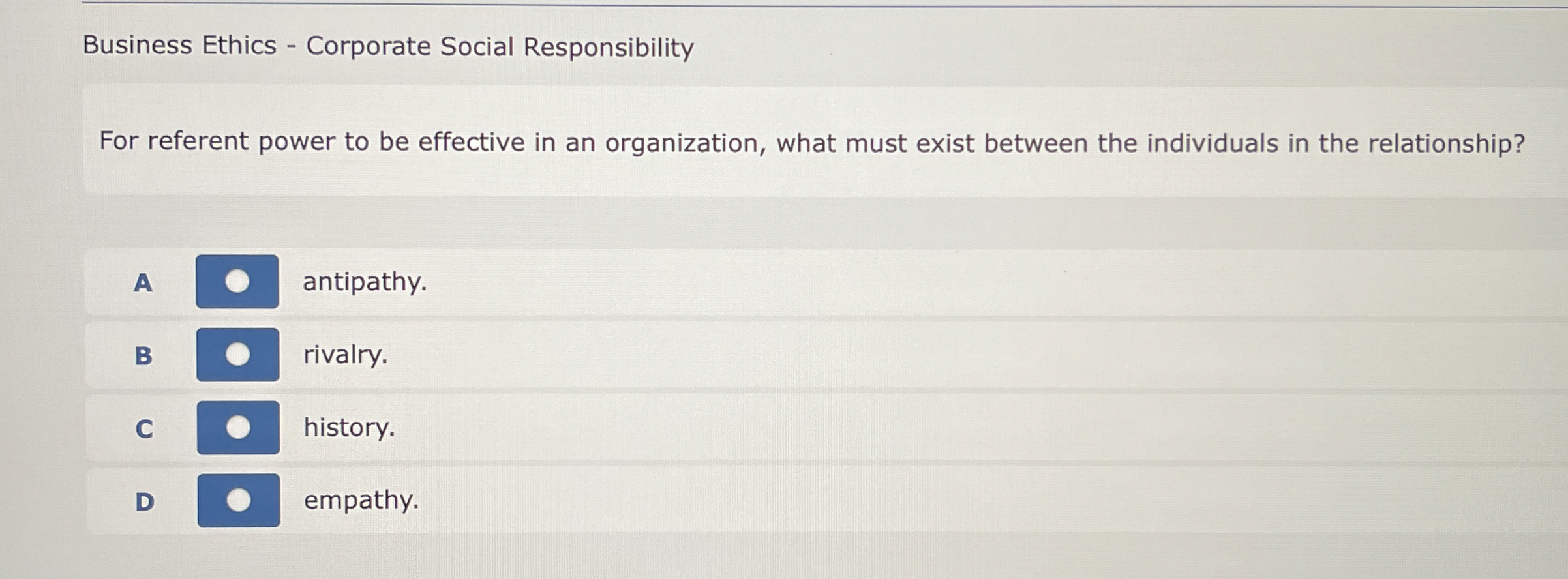 Solved Business Ethics - ﻿Corporate Social ResponsibilityFor | Chegg.com