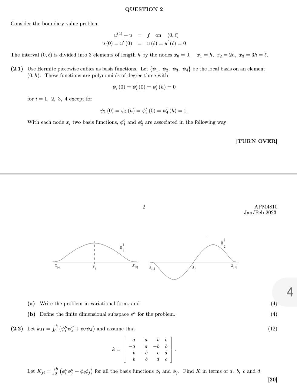 Solved Consider the boundary value problem | Chegg.com