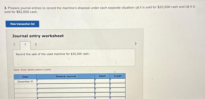 Solved Journal entry worksheet Record the purchase of a used | Chegg.com