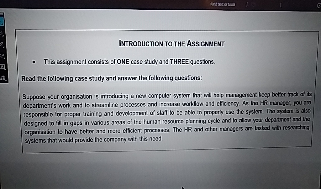 Solved INTRODUCTION TO THE ASSIGNMENTThis assignment | Chegg.com