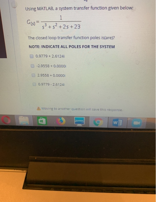 Solved Using MATLAB, a system transfer function given below: | Chegg.com