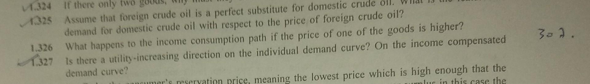 Solved 1.327 only give solution of given question in hwap if | Chegg.com