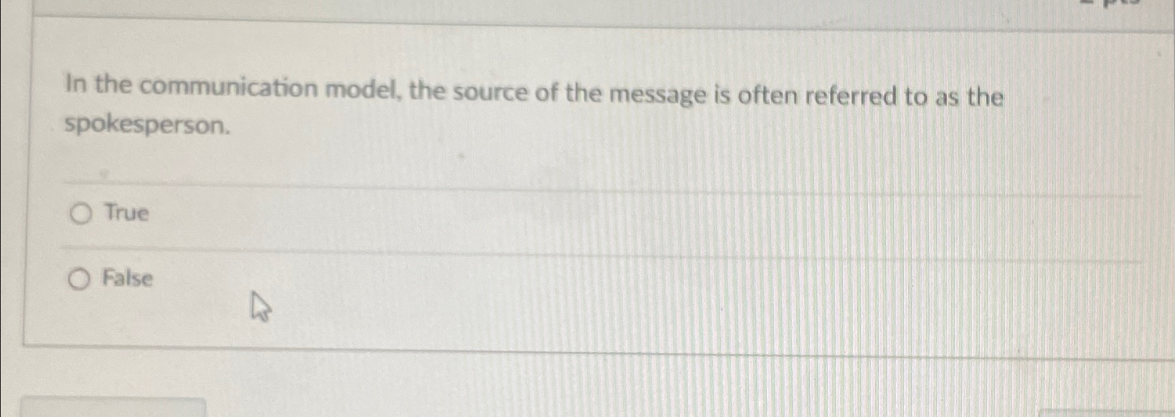 Solved In the communication model, the source of the message | Chegg.com