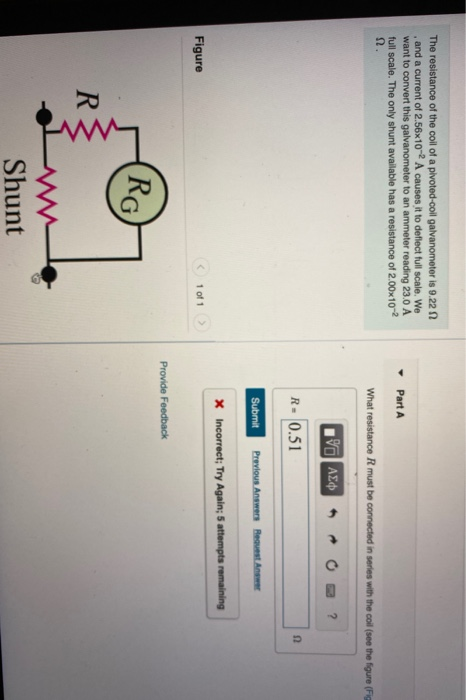 Solved The resistance of the coil of a pivoted-coil | Chegg.com