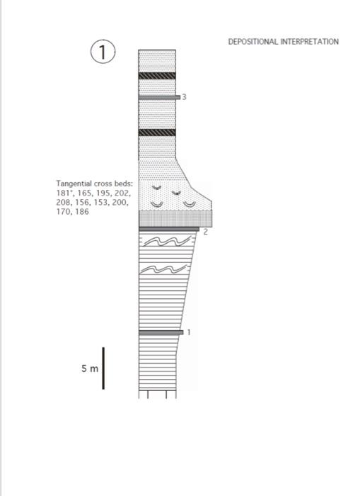 For each stratigraphic column, interpret the | Chegg.com