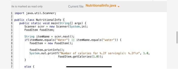 Solved 826 Lab Nutritional Information 
