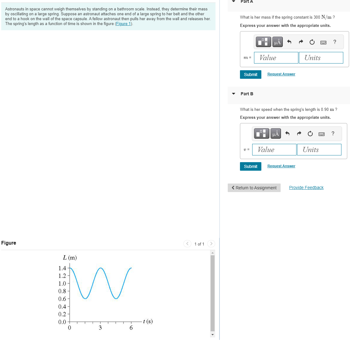 Solved Astronauts in space cannot weigh themselves by | Chegg.com