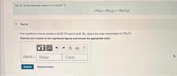 Solved A saturated solution of copper() chloride, CuCl−has | Chegg.com