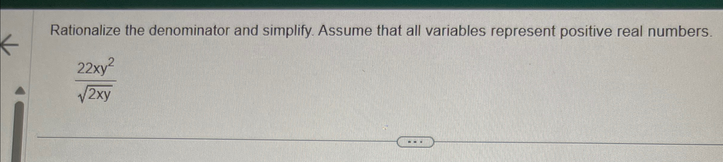 Solved Rationalize the denominator and simplify. Assume that | Chegg.com