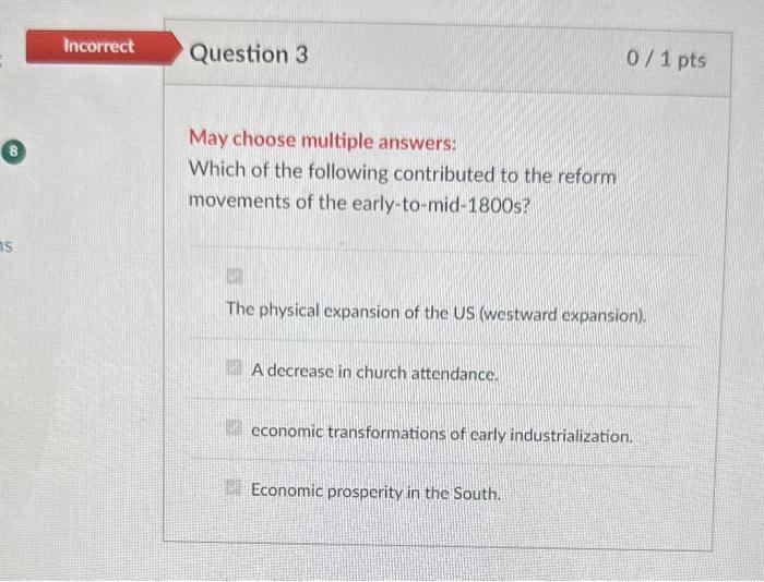 May choose multiple answers: Which of the following | Chegg.com