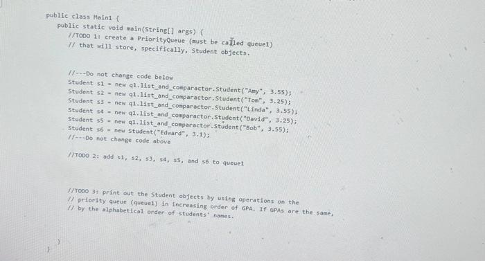 Solved public class Main1 ( public static void main | Chegg.com