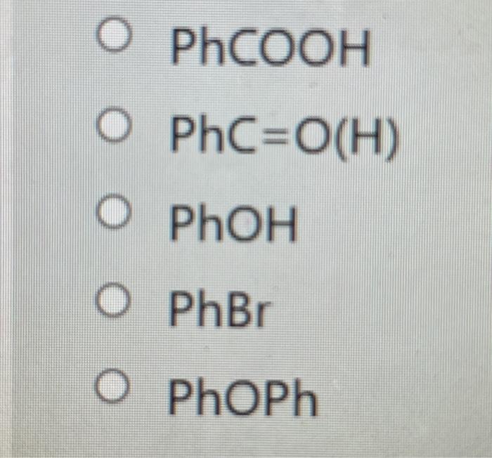 Solved MgCI 1. CO2 2. H307 O PhCOOH O PhC=0(H) O PhOH O | Chegg.com