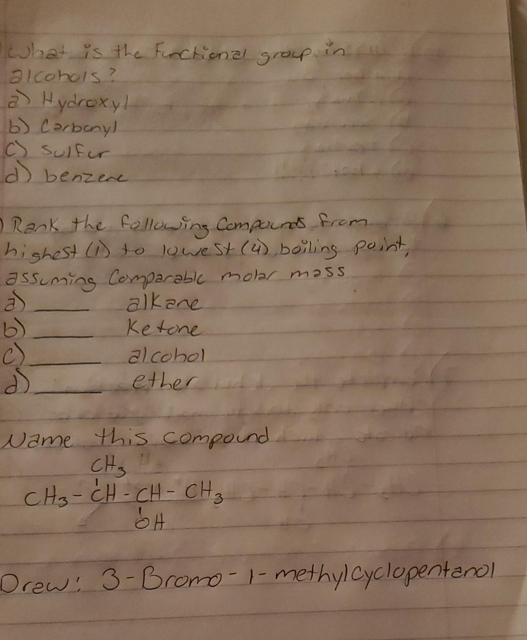 Solved what is produced when butanone is oxidized? what is | Chegg.com