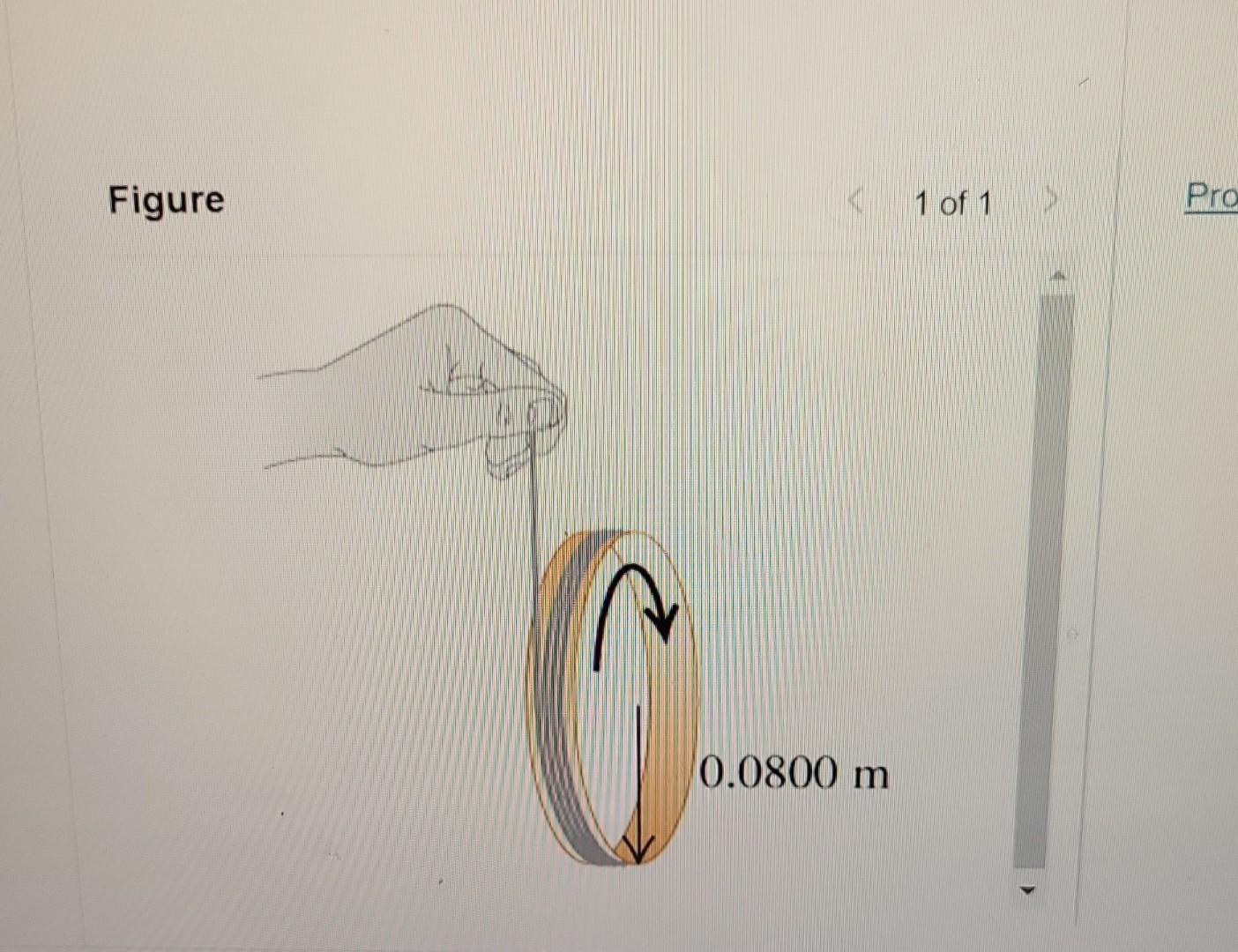 Solved A string is wrapped several times around the rim of a | Chegg.com