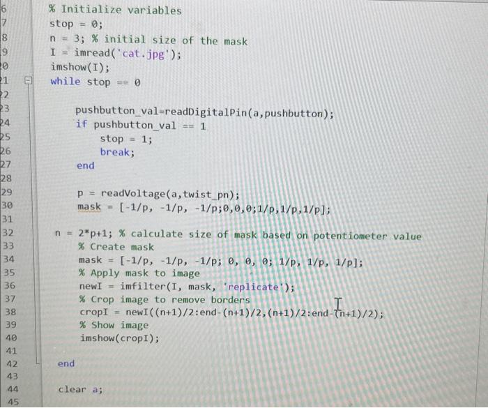 Solved do the following in matlab, i have done some of the | Chegg.com