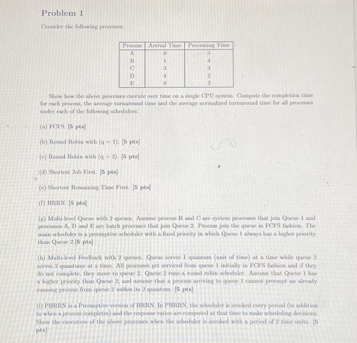 Solved answer fully. dont use others answers already | Chegg.com