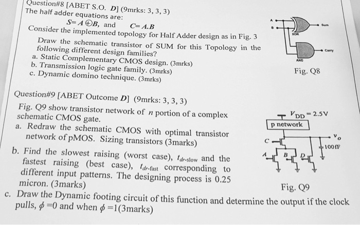 Solved Page2/3 Question#1 [ABET SO.G] [5 marks) Write True | Chegg.com