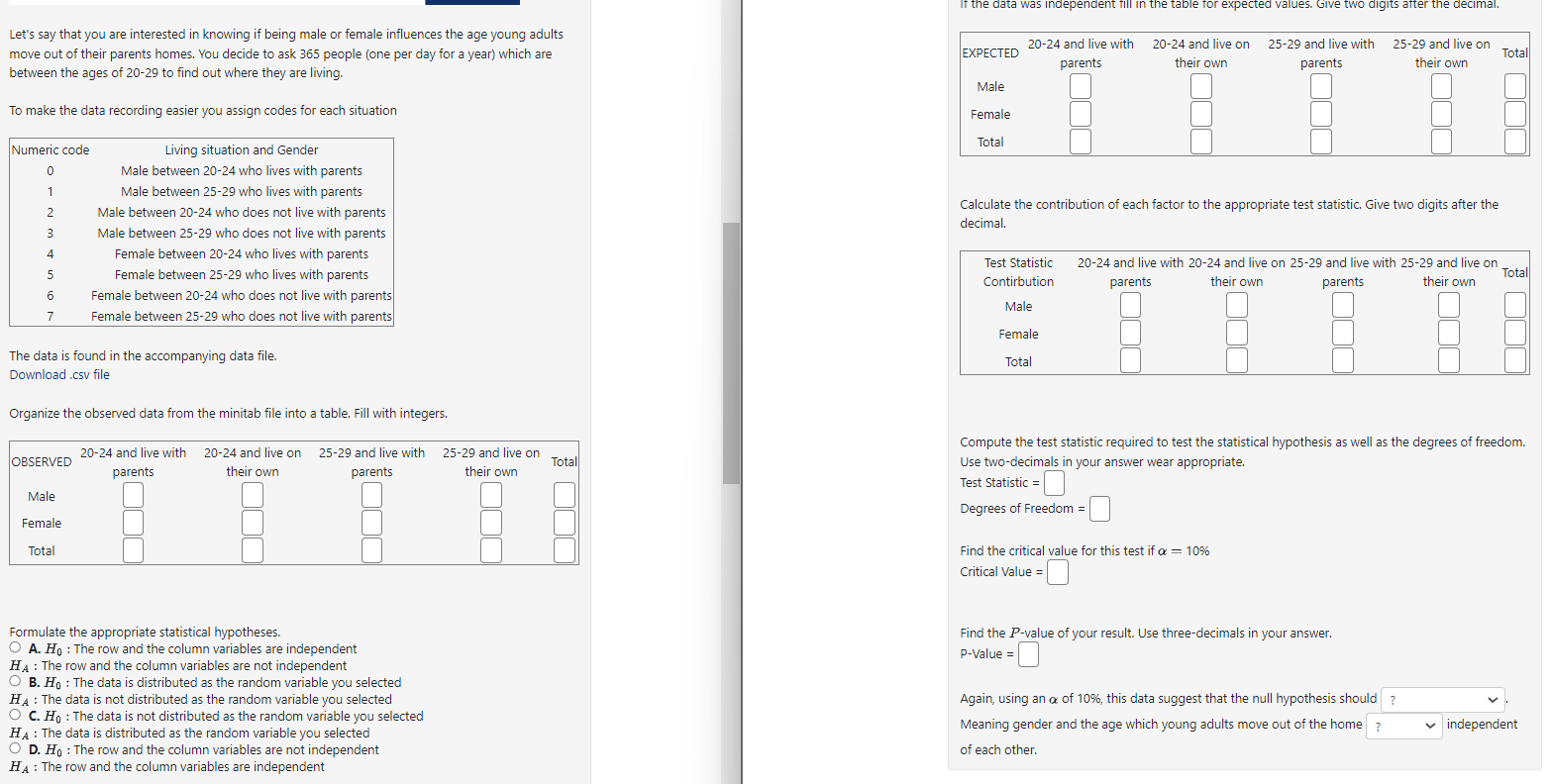 Data File to Be Inputted into R Studio Found Below. | Chegg.com