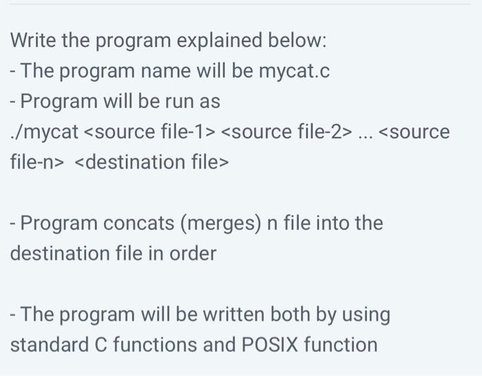 Solved Write the program explained below: - The program name | Chegg.com