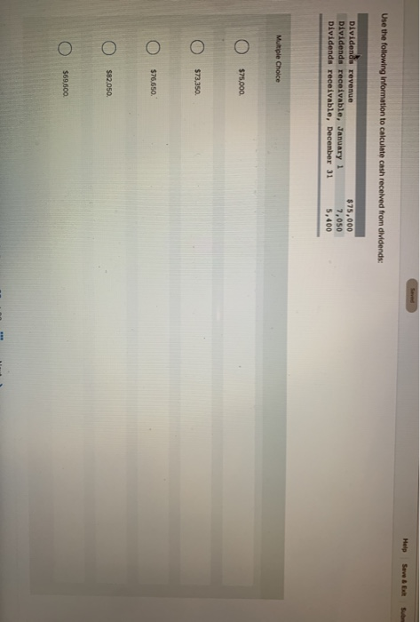 Solved Seved Help Save &Exit Sub Use the following | Chegg.com
