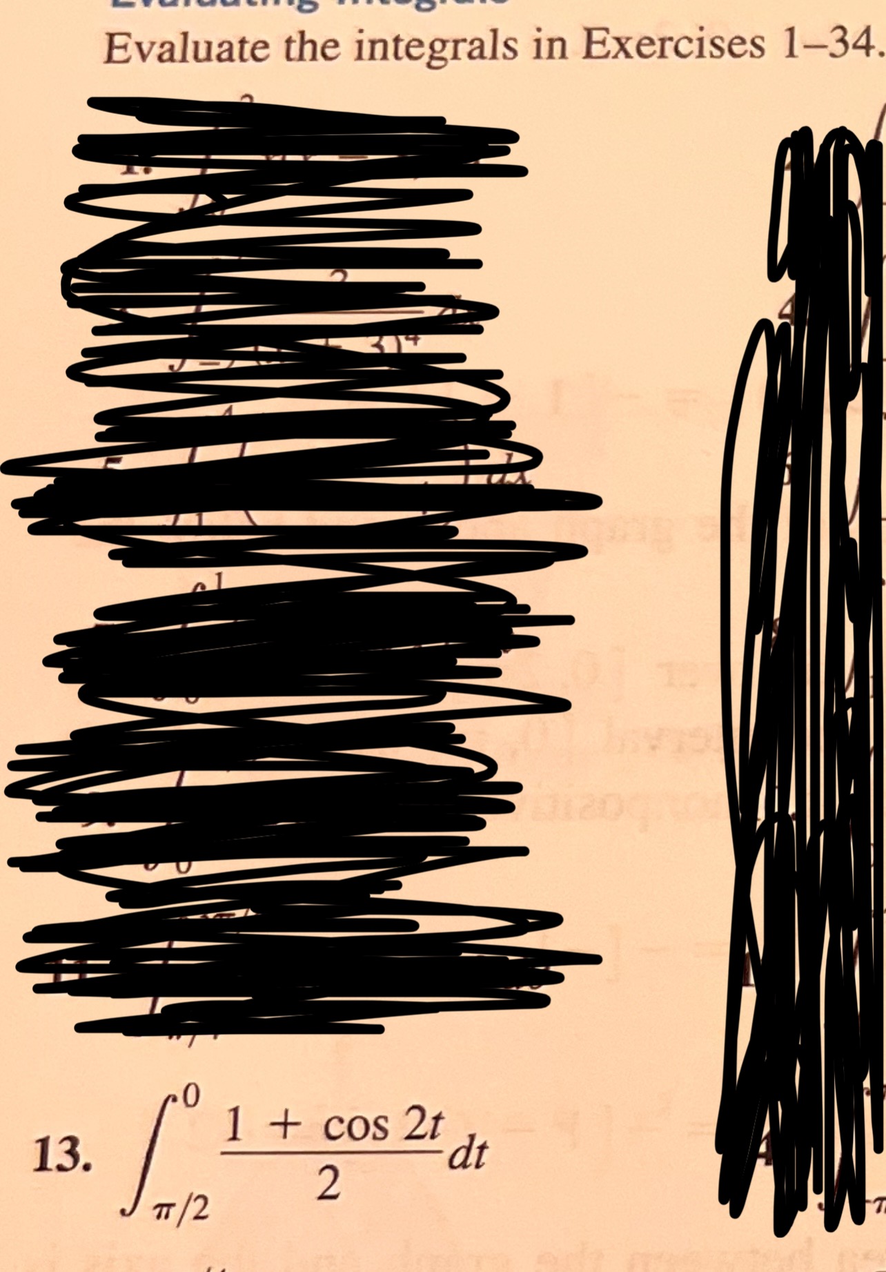 Solved Evaluate the integrals in Exercises | Chegg.com