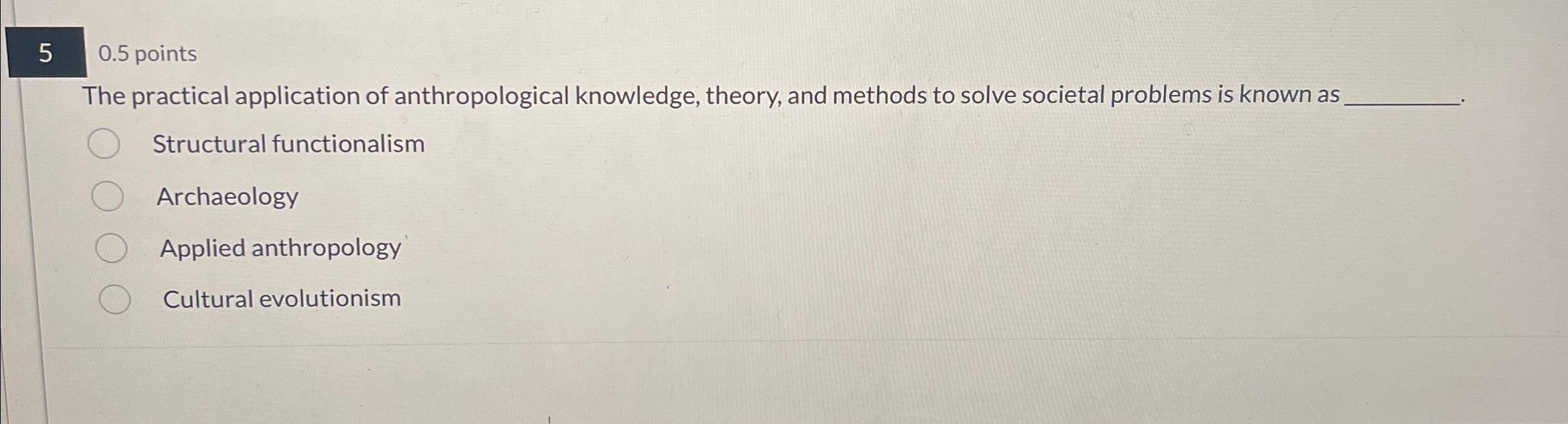 Solved 5,0.5 ﻿pointsThe practical application of | Chegg.com