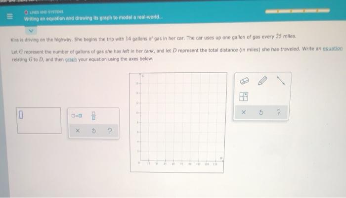 Solved Writing an equation and drawing its graph to model a | Chegg.com