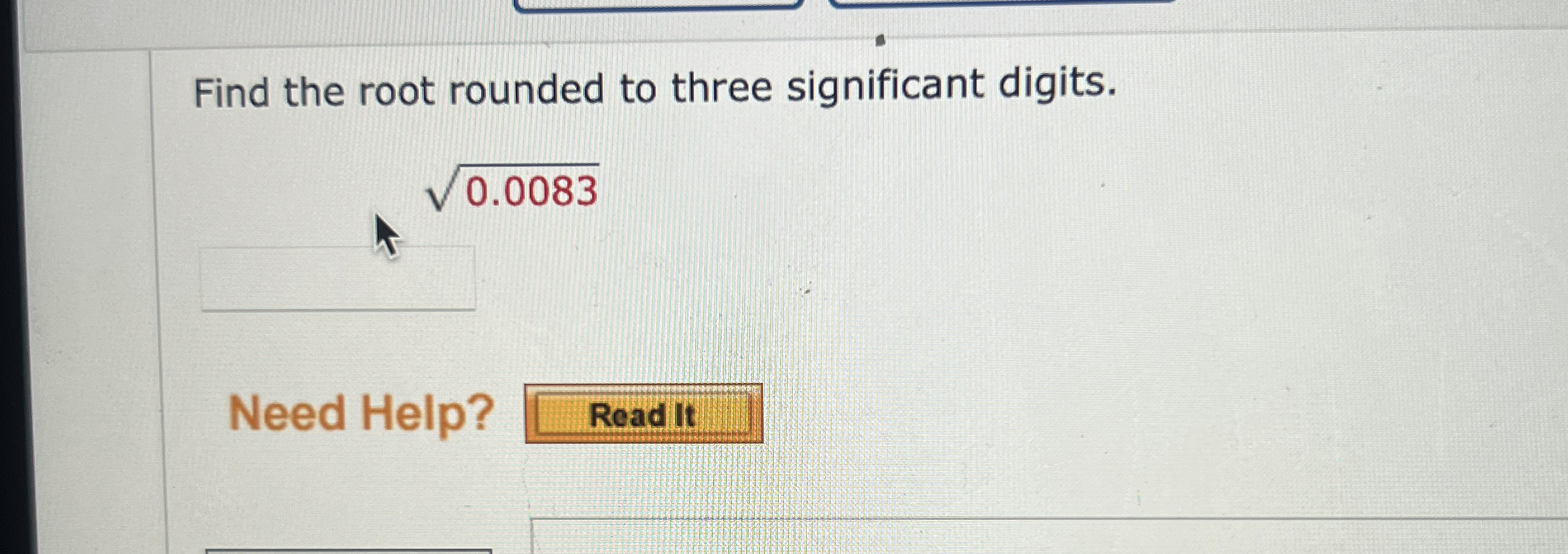 Solved Find the root rounded to three significant | Chegg.com