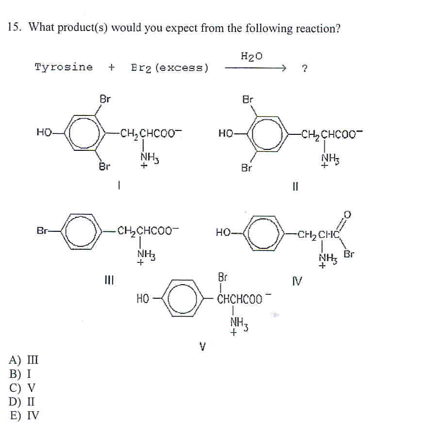 Solved: What Product(s) Would You Expect From The Followin... | Chegg.com