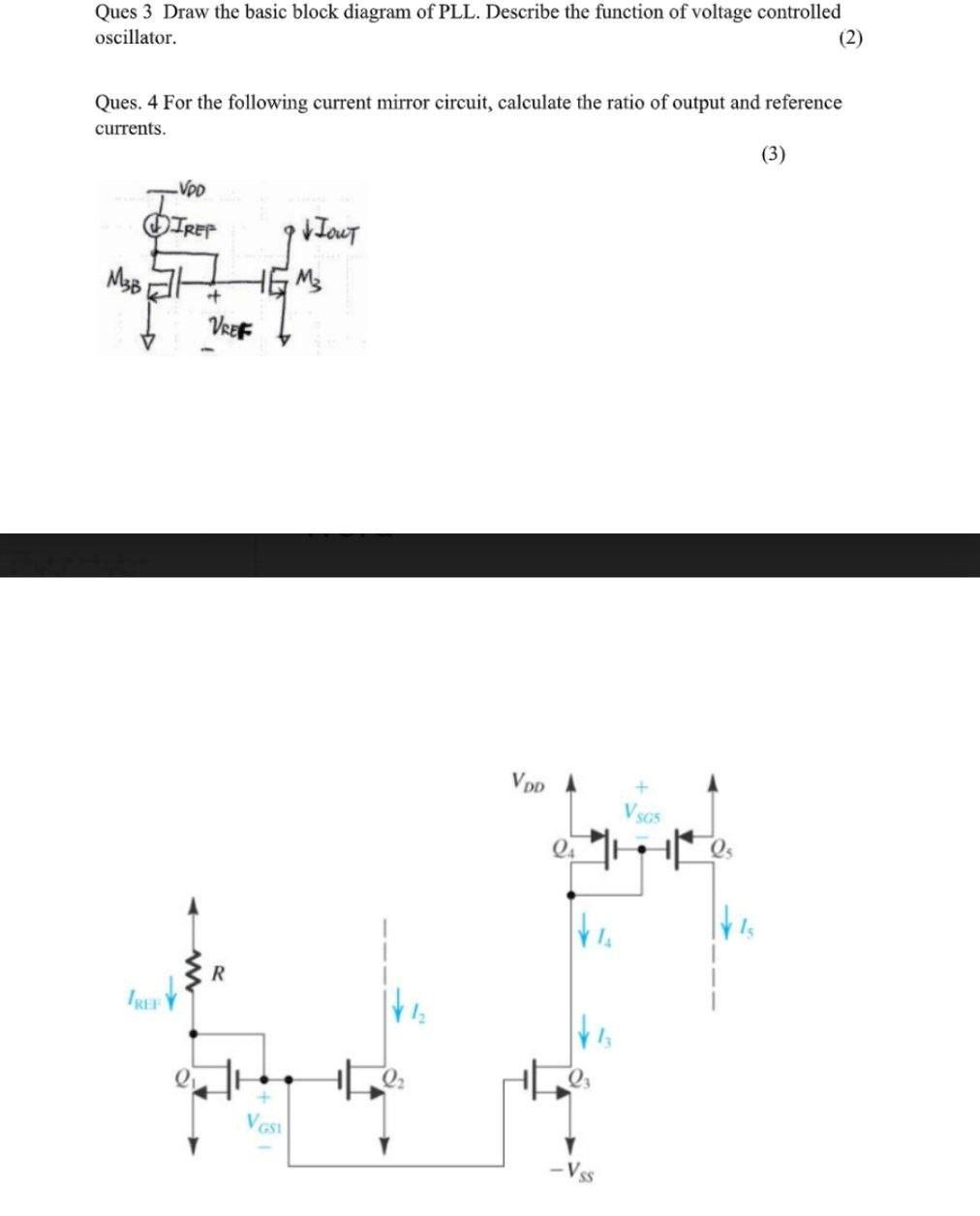Solved Ques 3 Draw the basic block diagram of PLL. Describe | Chegg.com Solved Ques 3 Draw the basic block diagram of PLL. Describe | Chegg.com