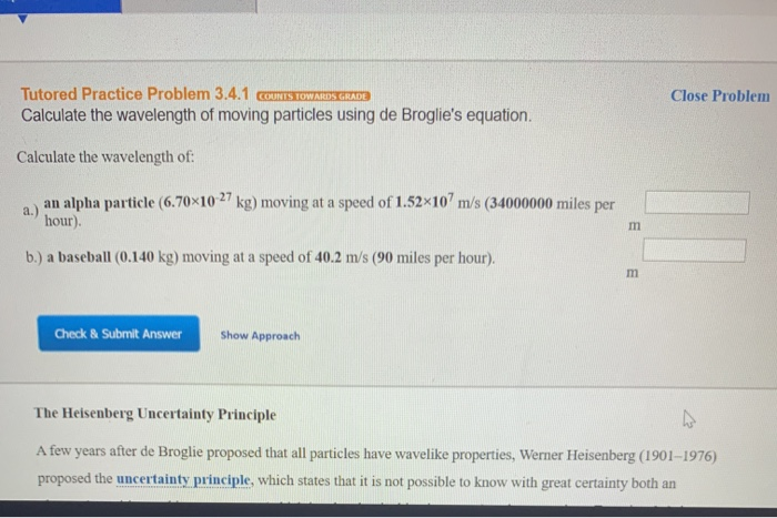 Solved Tutored Practice Problem 3.4.1 COUNTS TOWARDS GRADE | Chegg.com