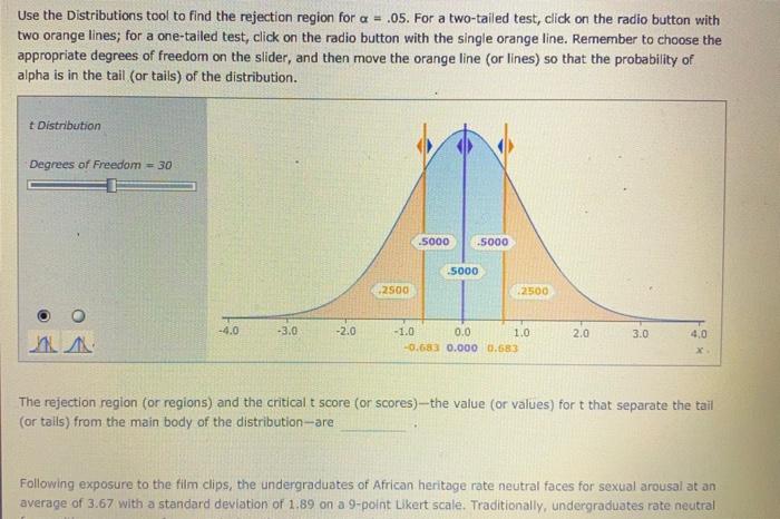 Solved 7. A one sample t test А. Аа Jon Maner, Steven | Chegg.com