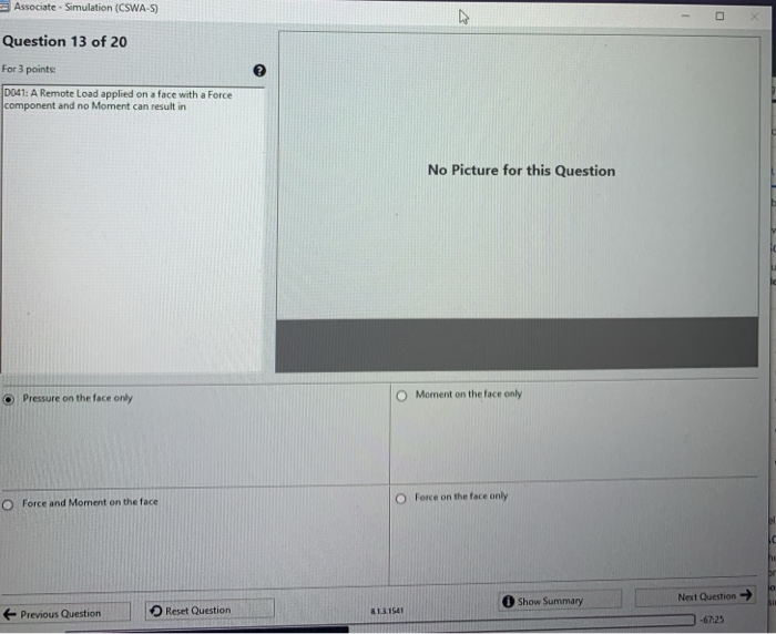 Solved Associate - Simulation (CSWA-5) Question 13 of 20 For | Chegg.com
