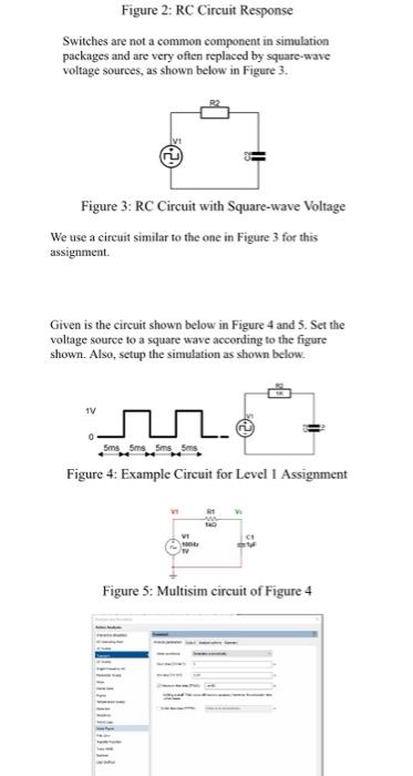 Solved Level 1 - First-Order RC Circuits First-order | Chegg.com