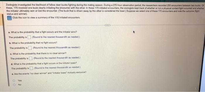 Solved status and winnet). Click the icon to view a summary | Chegg.com