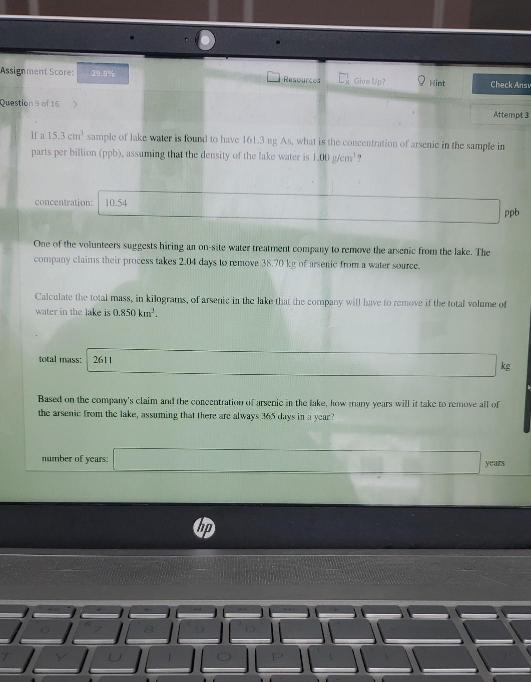 Solved Assignment Score: 29.8% Resources [ Give Up? Hint | Chegg.com