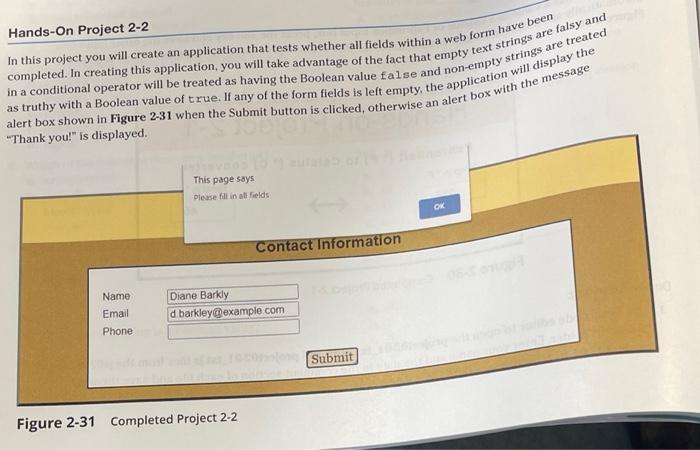 Solved Hands-On Project 2-2 In this project you will create | Chegg.com