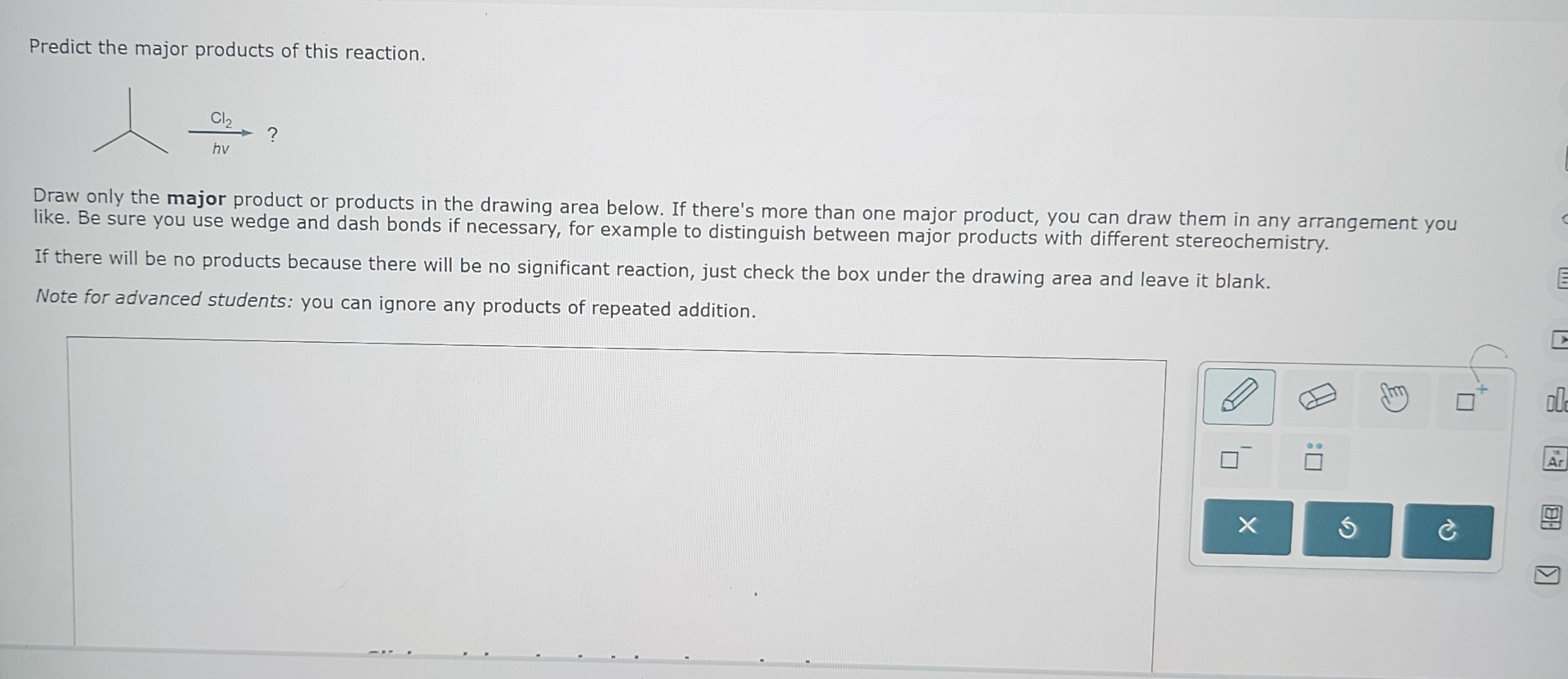 Predict the major products of this reaction.Draw only | Chegg.com