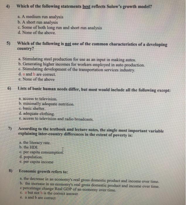 Solved 1) Using the World Bank's classification system, | Chegg.com