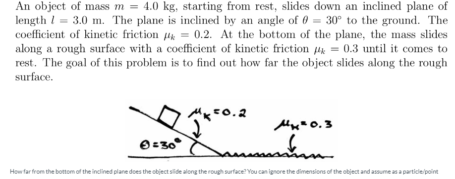 Solved An ﻿object of ﻿mass m=4.0kg, ﻿starting from rest, | Chegg.com