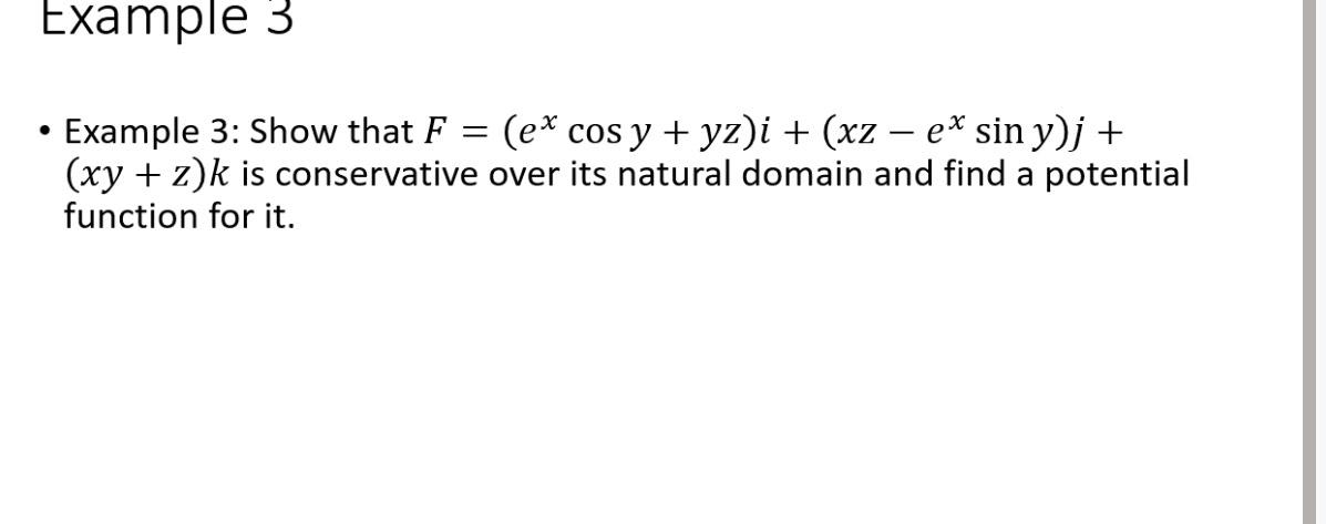 Solved Example 3Example 3: Show that | Chegg.com