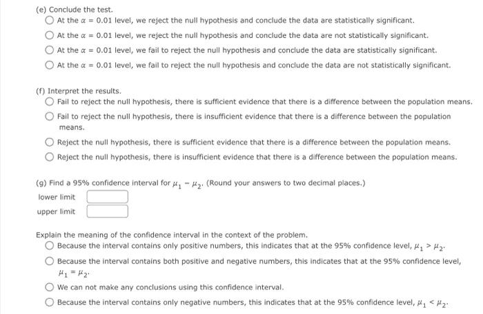 Solved random sample of 49 measurements from one population | Chegg.com Solved random sample of 49 measurements from one population | Chegg.com