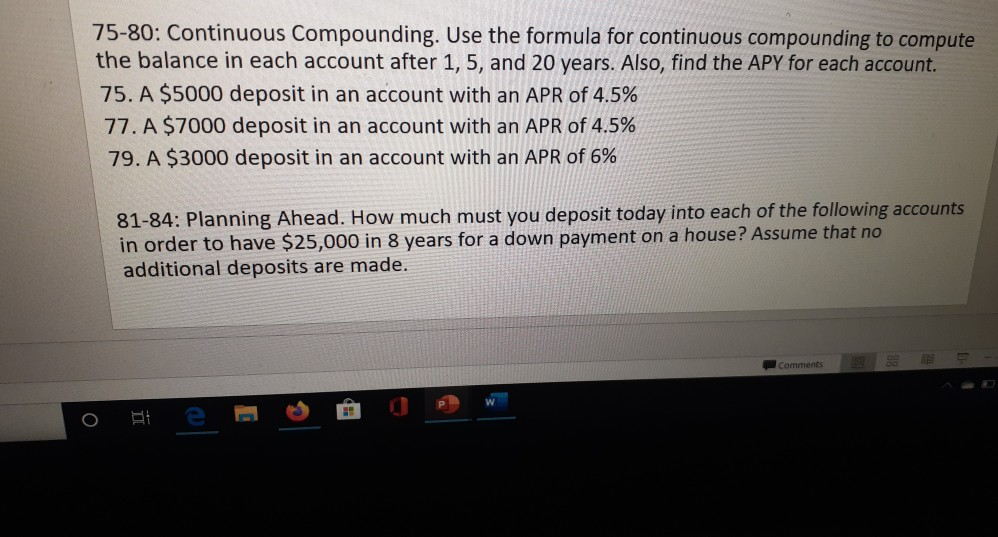 Solved an account with monthly compounding and an apr of 6÷ | Chegg.com