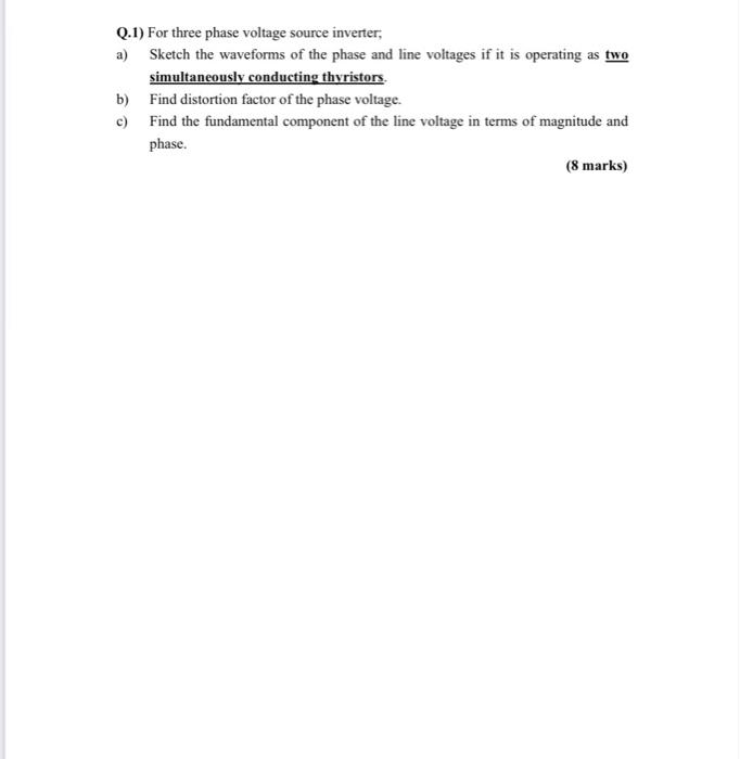 Solved ** Example 2: A resistive load is controlled to | Chegg.com
