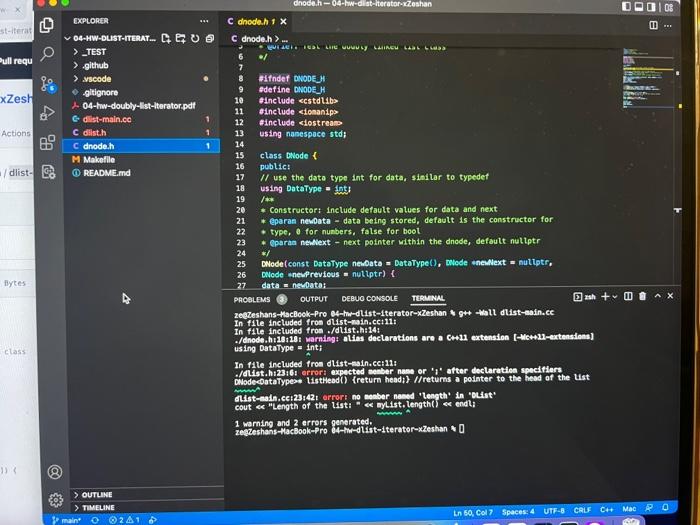 Solved Hurry help me fix these C++ issues on Visual Code | Chegg.com