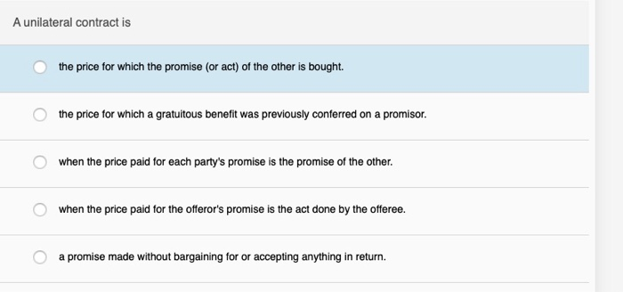Solved A voidable contract O has legal effect, but one party | Chegg.com