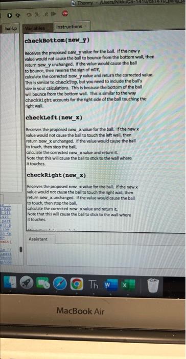 (If you are using Thonny, I recommend using your | Chegg.com