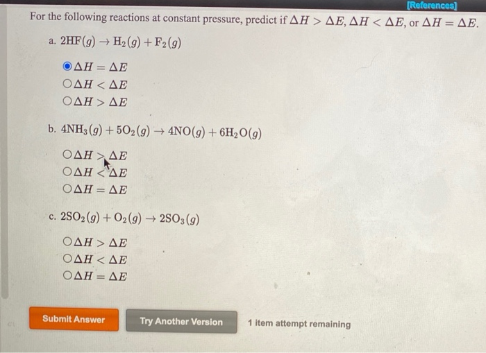 Solved References t A system undergoes a process consisting | Chegg.com